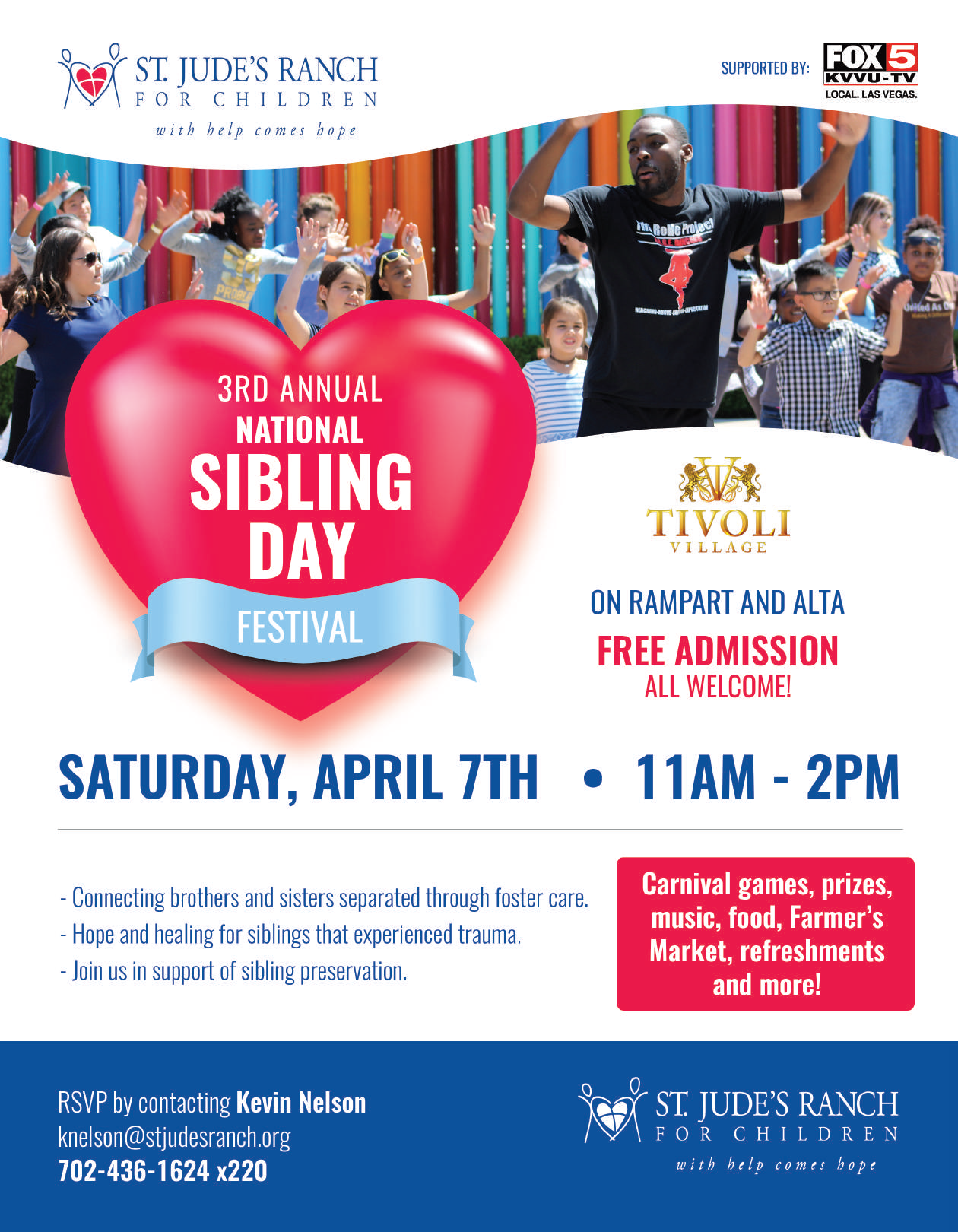 3rd Annual National Sibling Day! – St. Jude’s Ranch For Children, Nevada